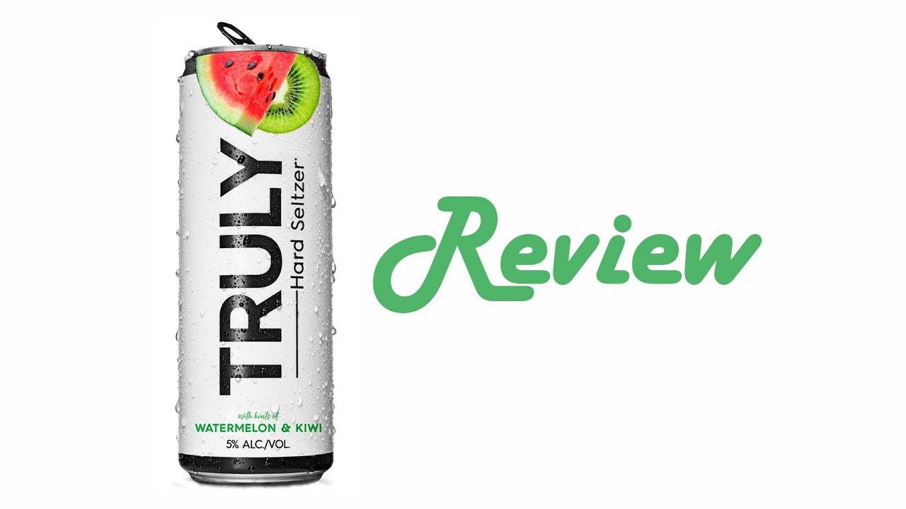 Truly Watermelon & Kiwi Hard Seltzer Review - YouTube