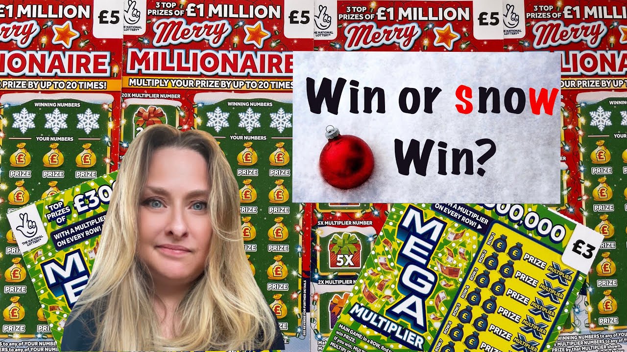 Win or sNOw win? New Merry Millionaire & Mega Multiplier Scratch Cards ...