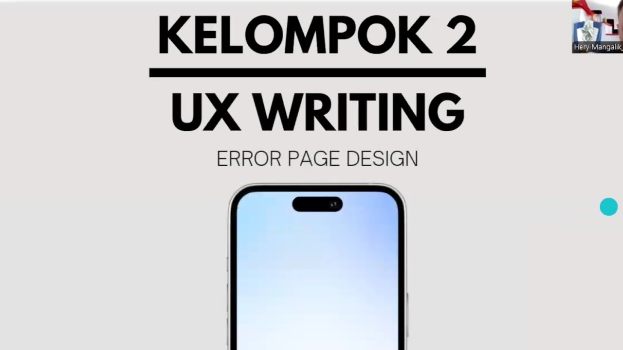 PRESENTASI UX WRITING KELOMPOK 2 UI/UX - YouTube