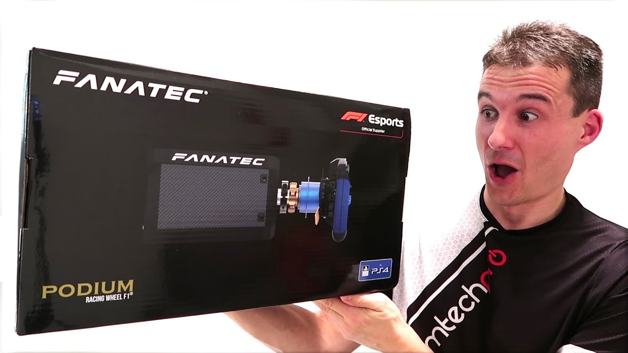 UNBOXING FANATEC PODIUM F1 WHEEL - MI NUEVO VOLANTE | GTro_stradivar ...