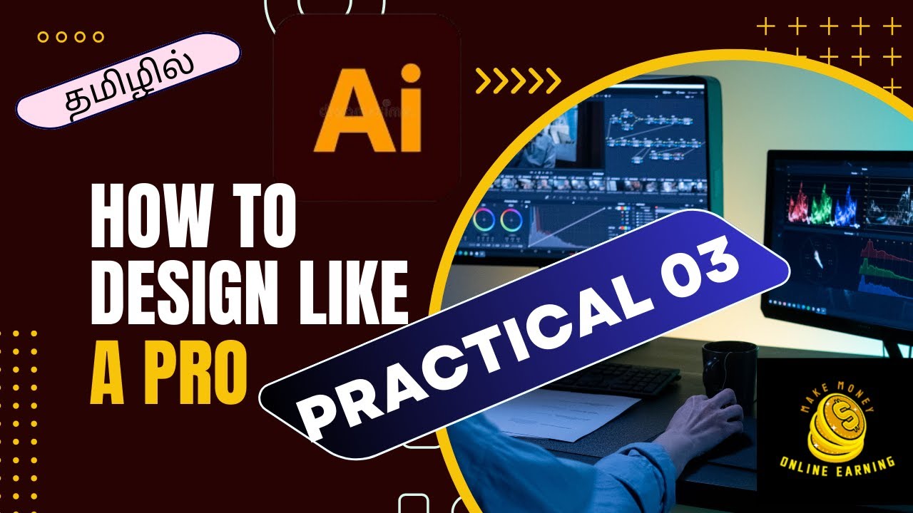 Practical #03 | Adobe Illustrator Master Course | Create a Simple FLYER ...