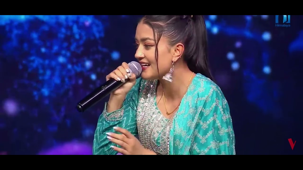 ROJINA BASNET (PANI MITHO MERO HAJUR) voice of Nepal season 5 live show ...