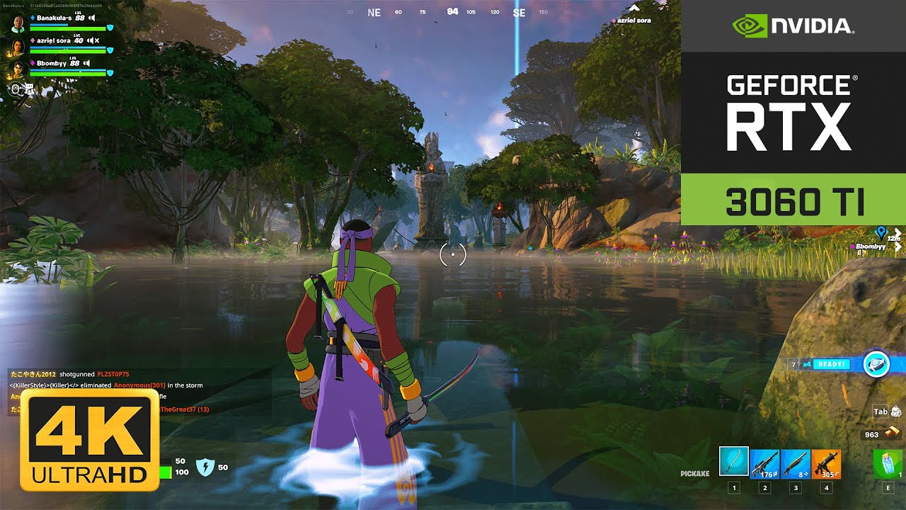 Fortnite Chapter 4 Season 4 : RTX 3060 Ti Ultra Graphics 4K DLSS ...