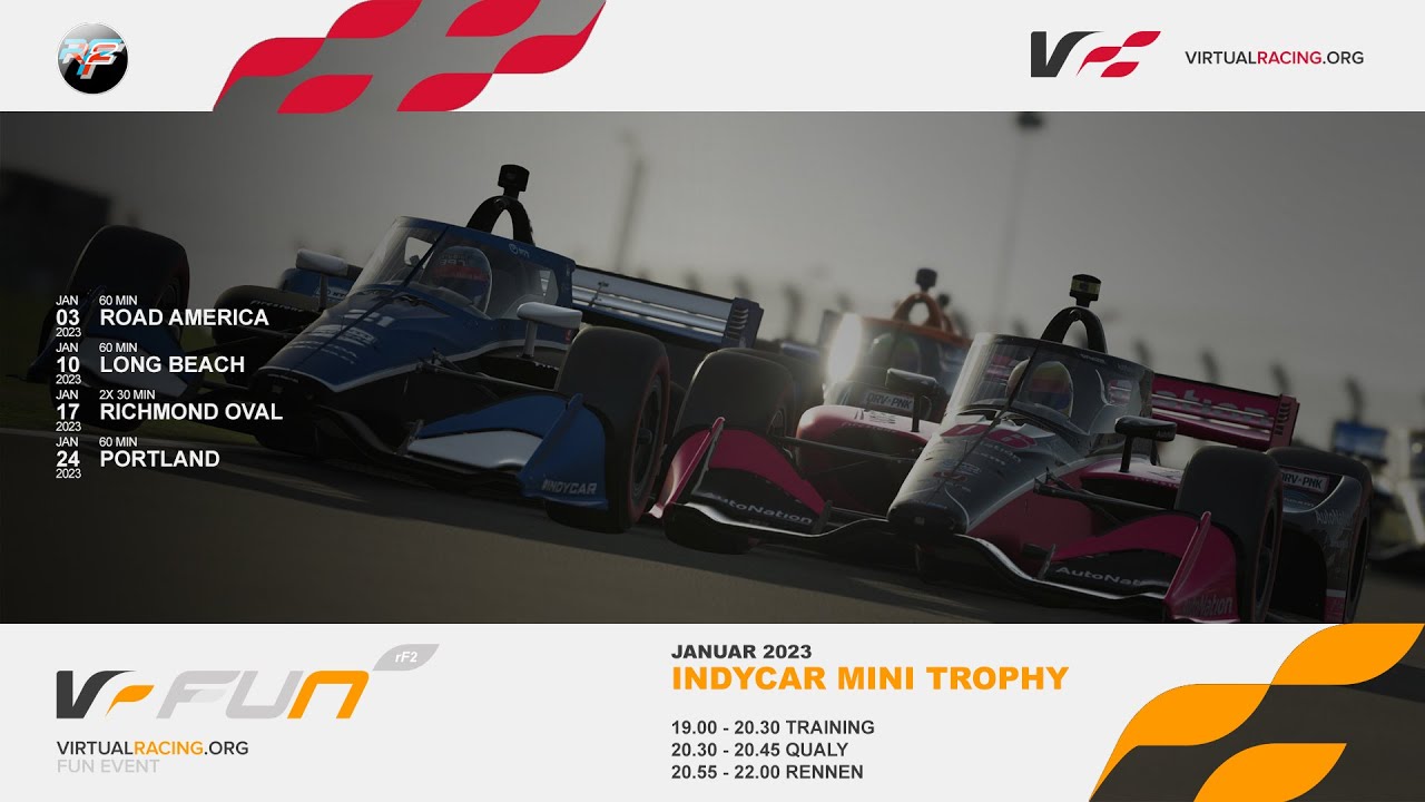 Indycar Mini Trophy 2023 - E01 Road America - YouTube