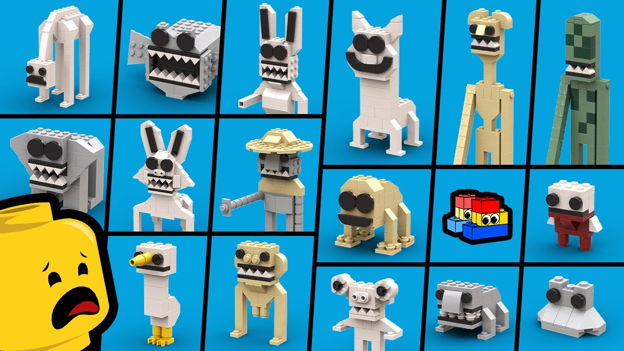 LEGO Zoonomaly: How to Build Every Monster - YouTube