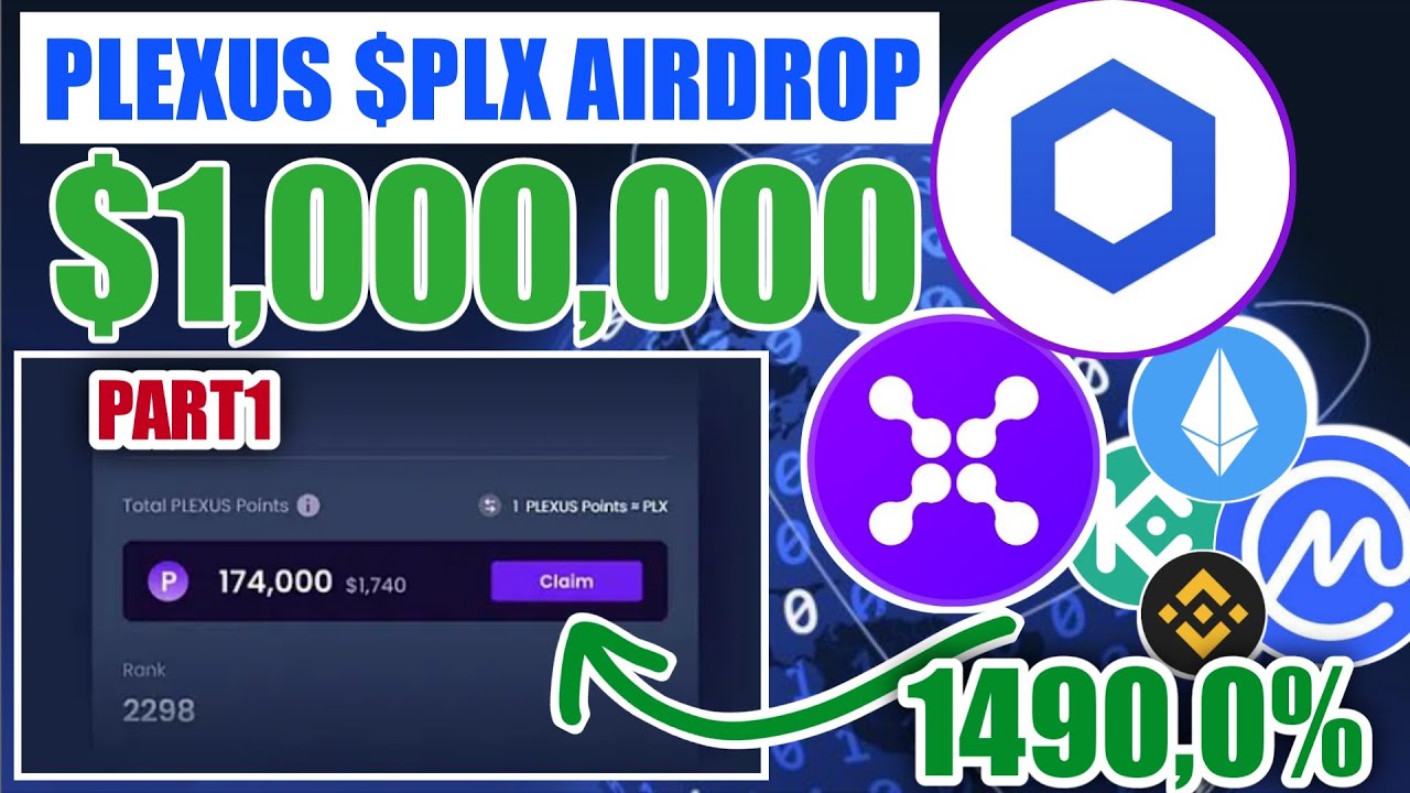 Part1 ‼️ JOIN BIG AIRDROP ($1,000,000) PLX TOKEN PLEXUS 🤑 DON'T MISS ...