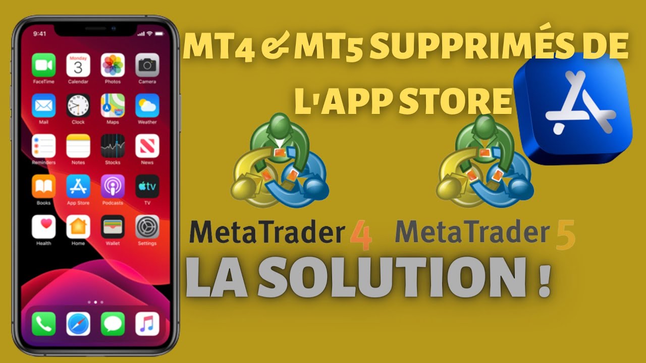 Comment télécharger MetaTrader 4 et 5 sur votre appareil iOS - YouTube