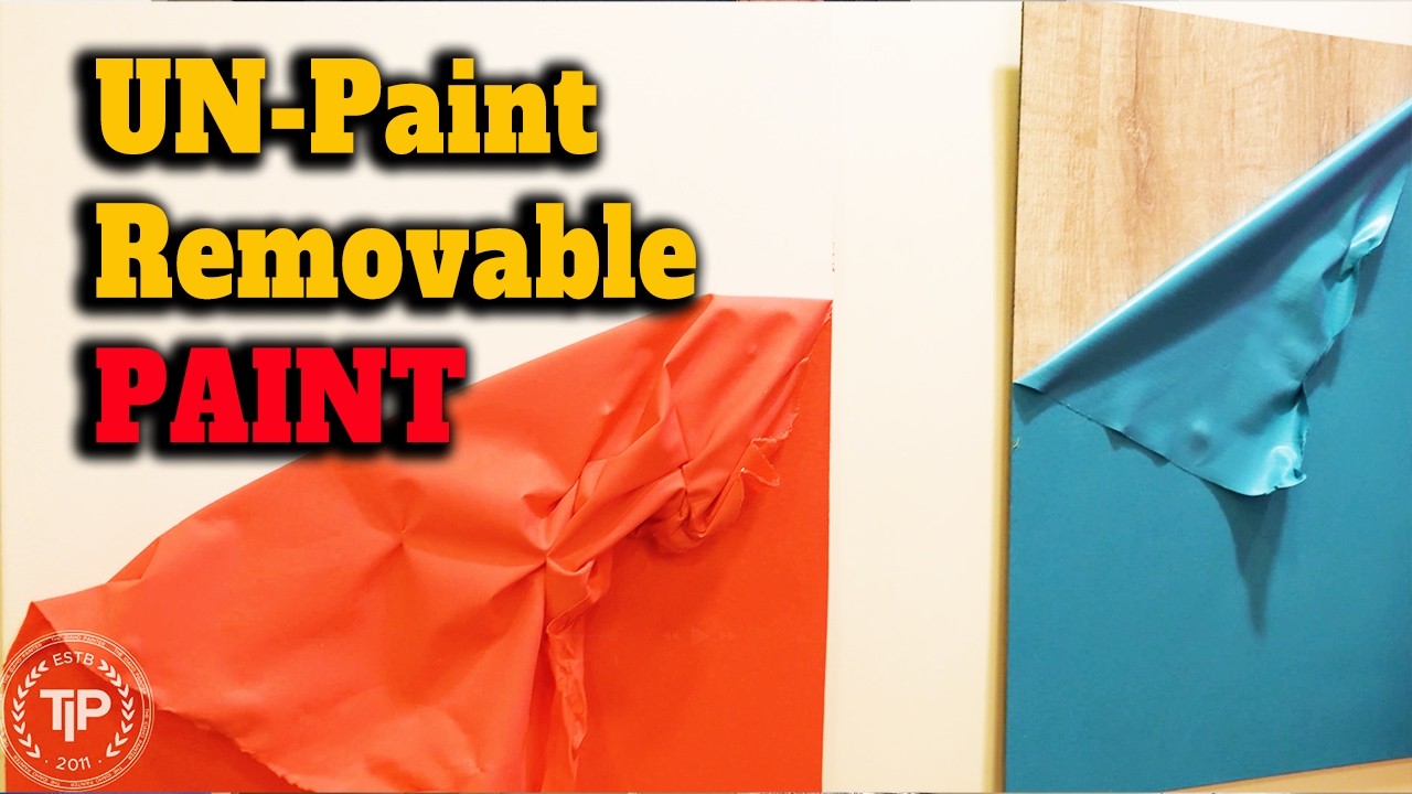 Peel-Off Paint?! Change Your Wall Color Anytime with This Removable ...