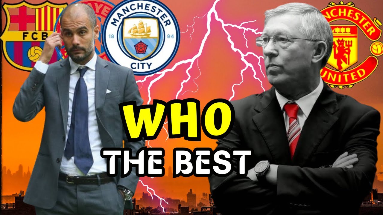 Pep Guardiola vs Sir Alex Ferguson- Who is the Greatest Manager of All ...