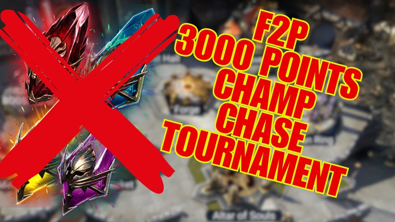 EASY FREE 2 PLAY 3000 CHAMP CHASE POINTS RAID: SHADOW LEGENDS - YouTube