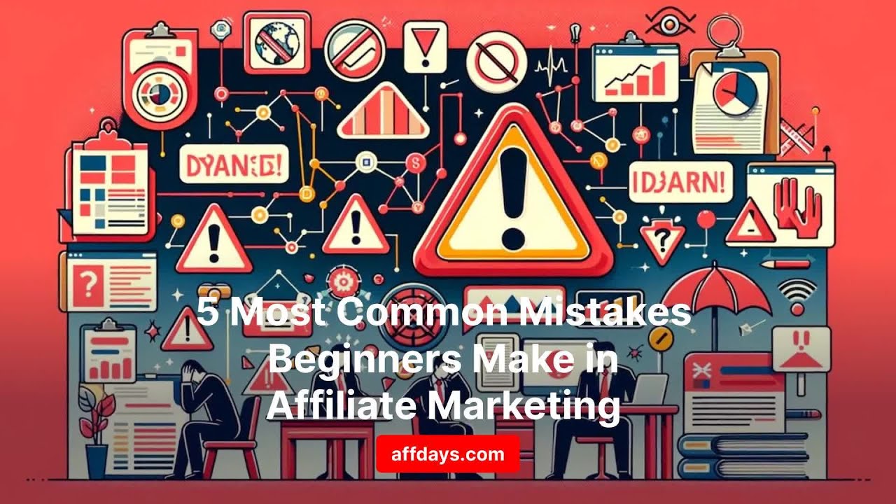5 Most Common Mistakes Beginners Make in Affiliate Marketing - YouTube