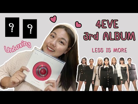 UNBOX 4EVE The 3rd Album [Less is more ]อัลบั้มที่มีอะไรมากกว่าอัลบั้ม #4EVE #โฟร์อีฟ - YouTube