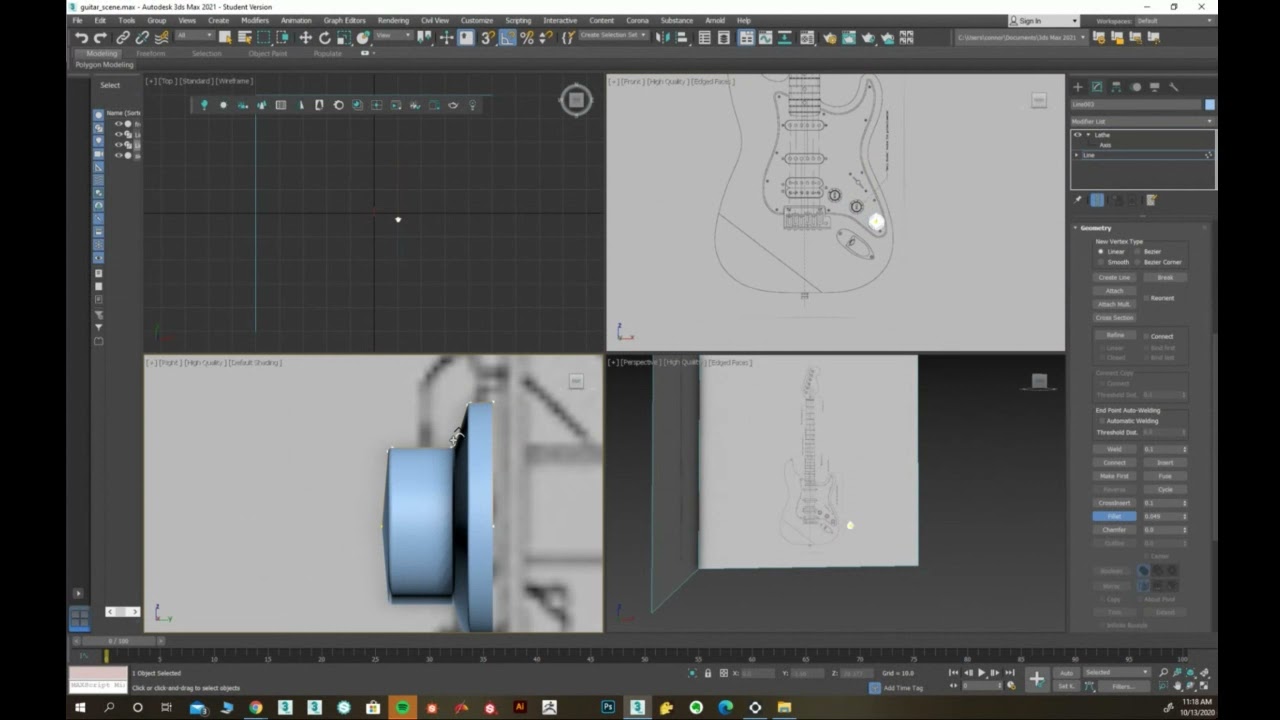 AR205 Week 6 Starting the guitar - YouTube