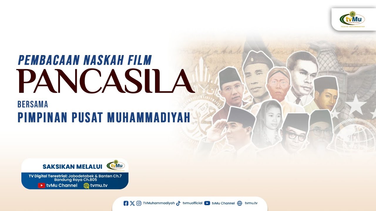 Pembacaan Naskah Film "Pancasila" bersama Pimpinan Pusat Muhammadiyah ...