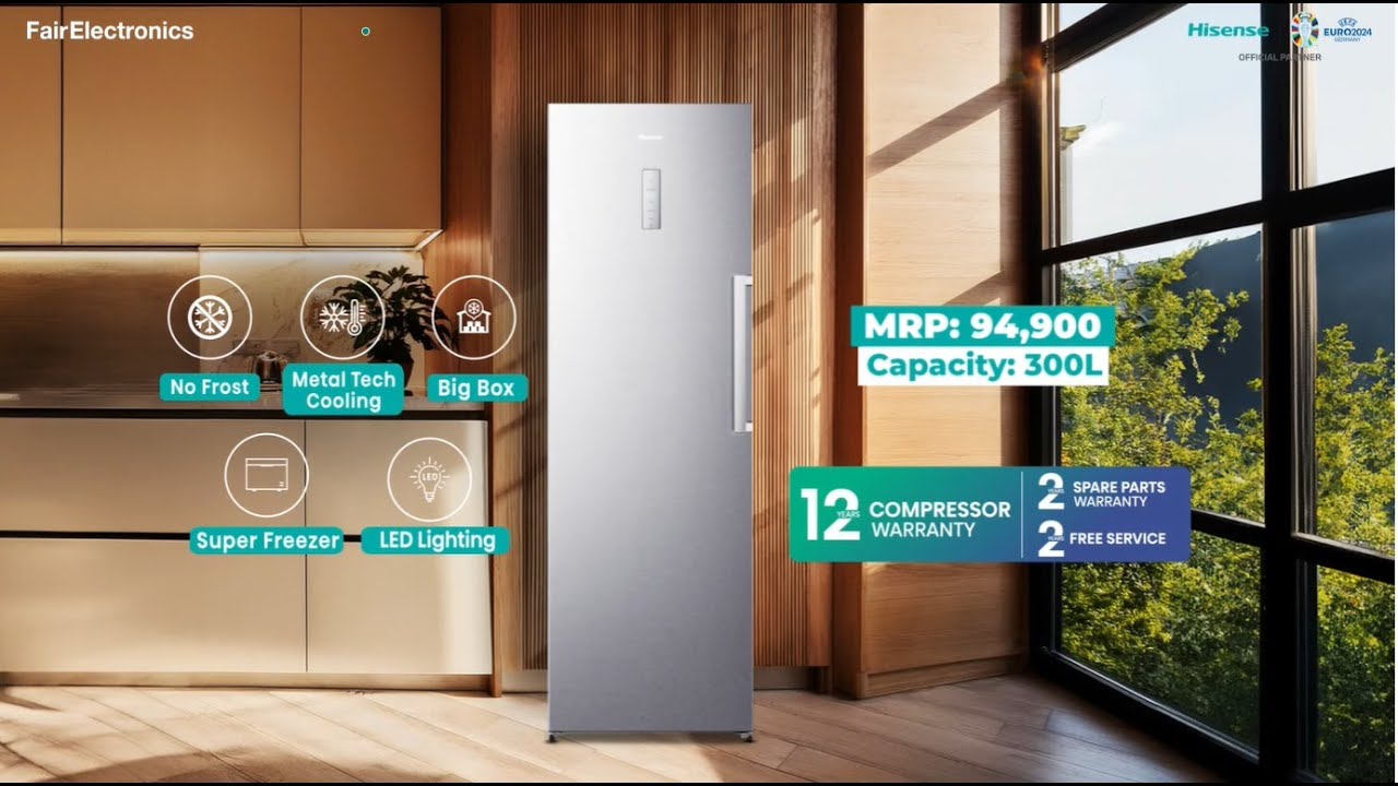 Hisense Upright Freezer| Available at Fair Electronics Smart Plaza ...