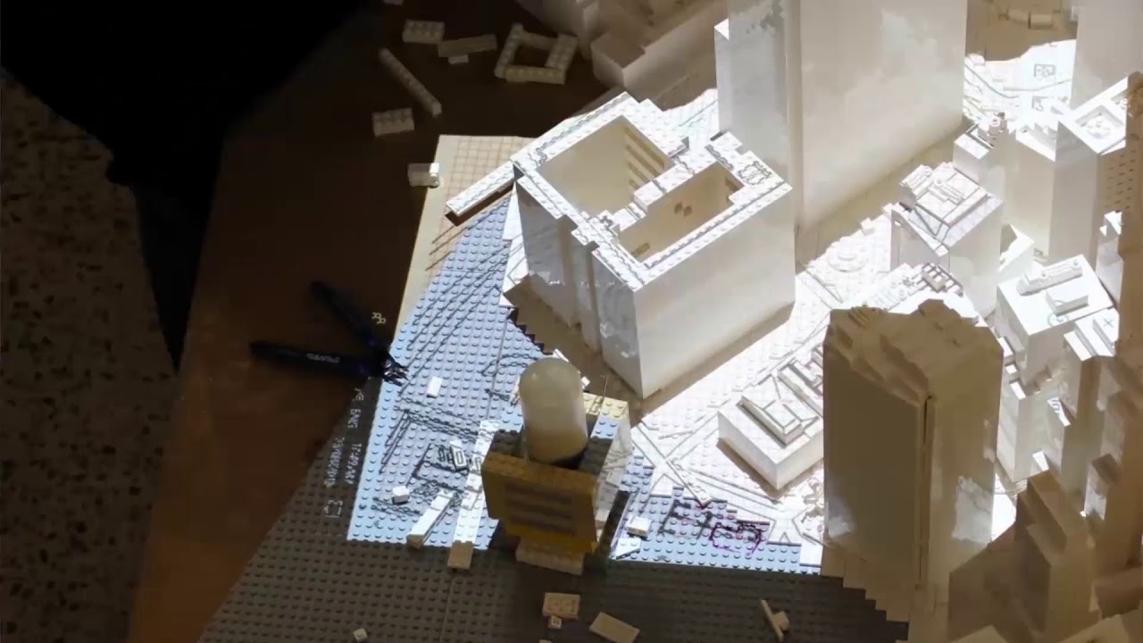 Brickman Cities- Building Lower Manhattan from LEGO® Bricks! - YouTube