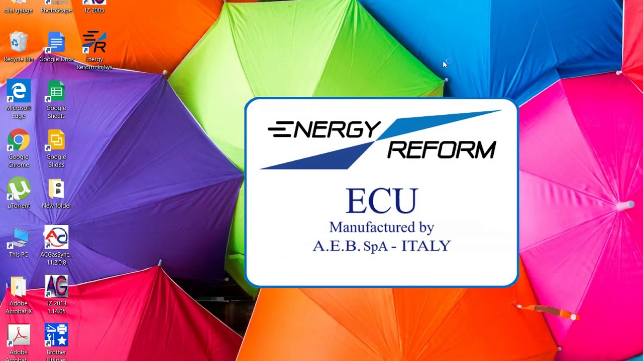 วิธีติดตั้งโปรแกรมจูนแก๊ส energy reform - YouTube