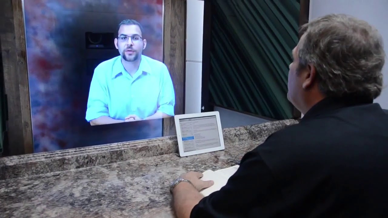 With the 3D Privacy Booth using 3D TelePresence, Holographical Reality ...