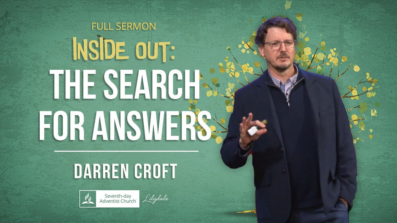 The Search for Answers - Pr Darren Croft (Full Sermon) - YouTube