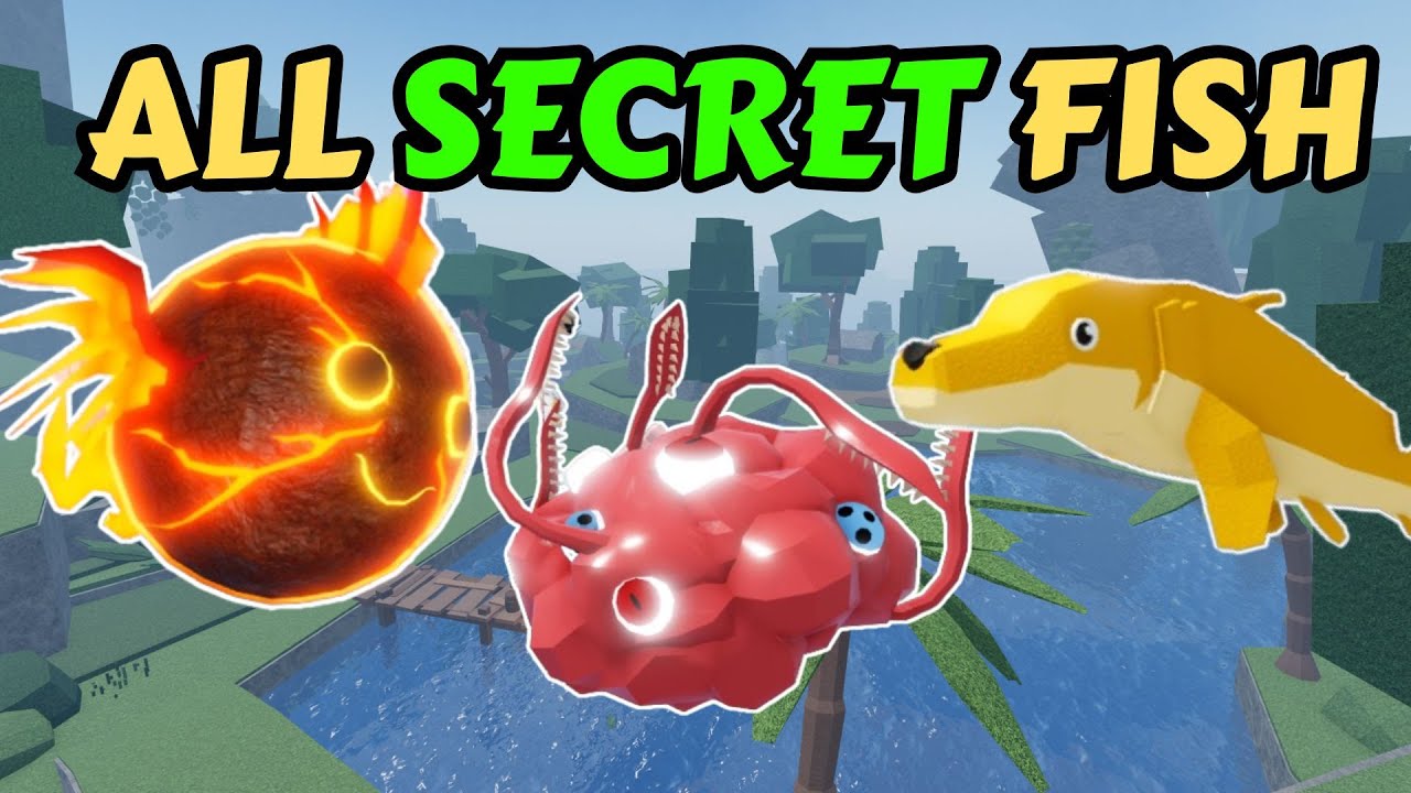 *SECRET* All Secret Fish In Second Sea | Fisch | Roblox - YouTube