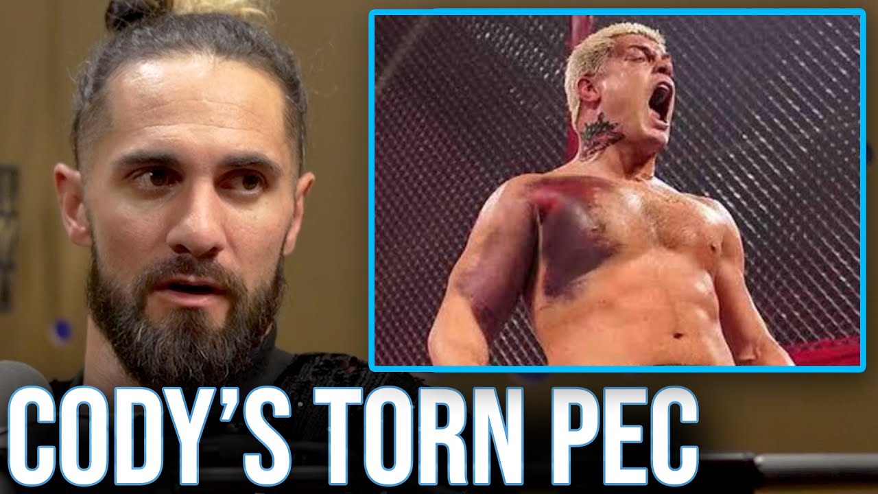 Seth Rollins On Cody Rhodes’ Torn Pec - YouTube