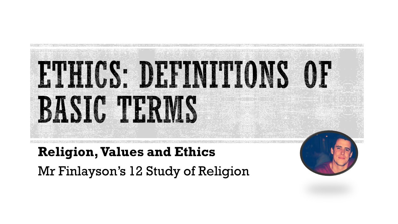 RV&E 02 - Definitions of Basic Terms - YouTube