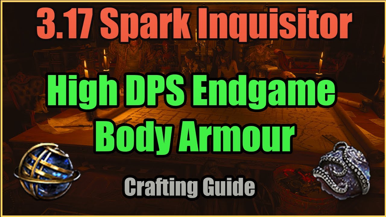 How to craft Spark endgame DPS Body Armour (Updated Guide in Pinned Comment) - YouTube