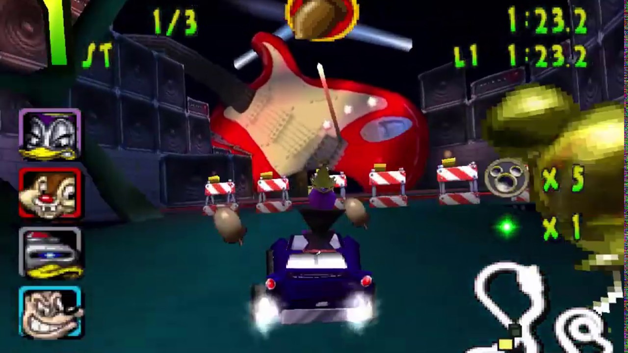 Walt Disney: World Quest Magical Racing Tour (PS1) - Gameplay - YouTube
