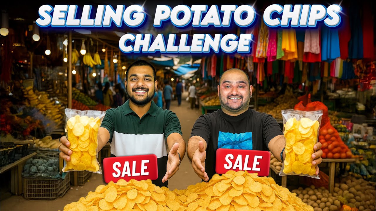 Selling Potato Chips To Random People On Street | Potato Chips Selling ...