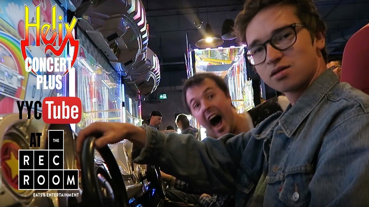 Helix and YouTube Calgary Meetup at the Rec Room!! - YouTube