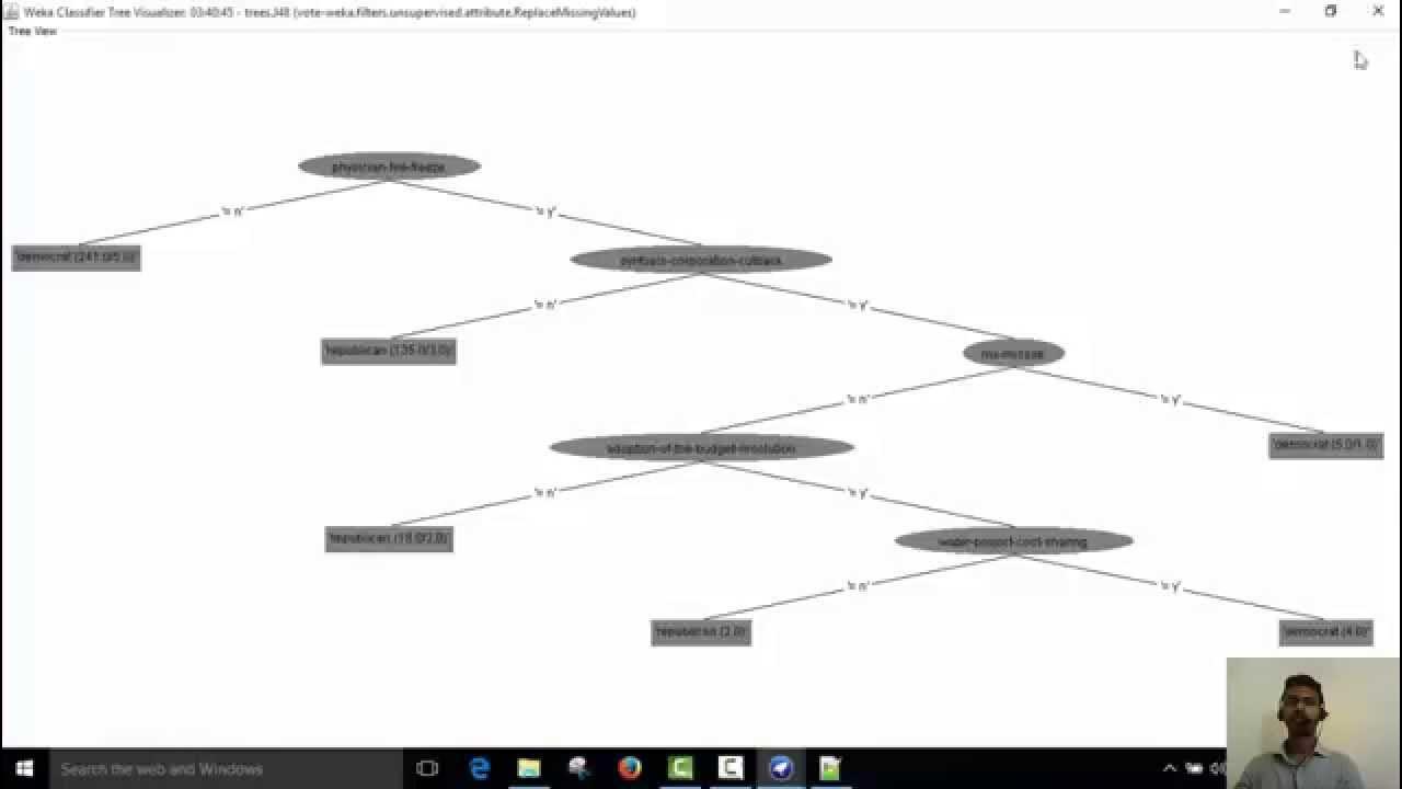 Predicting Target variable Values in Decision Tree Using Weka - YouTube