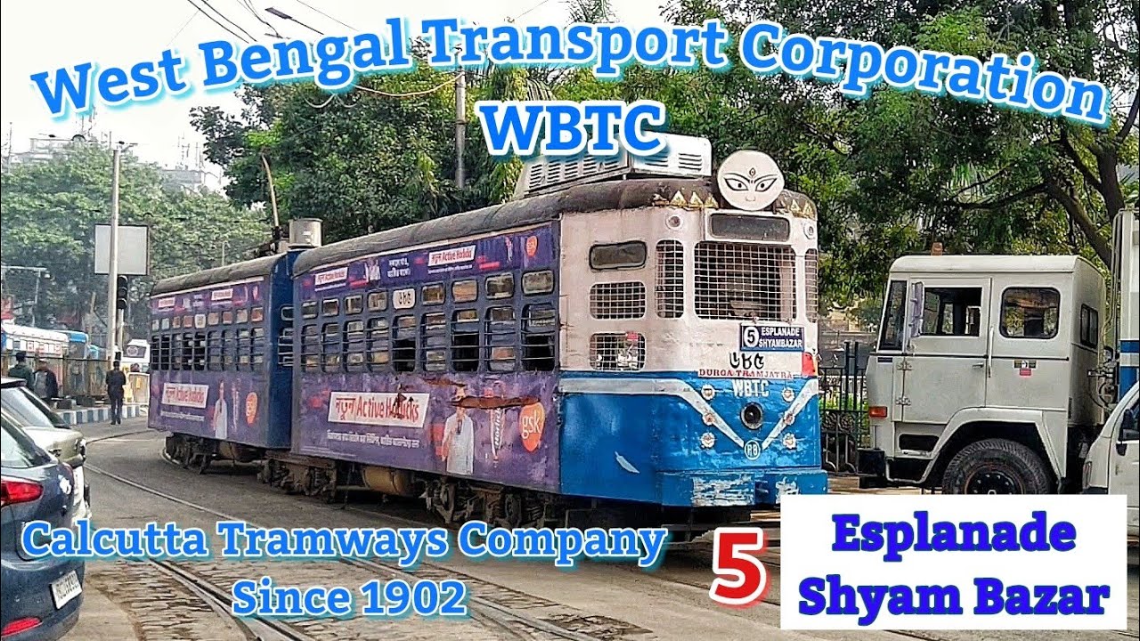 Ride on Calcutta Tramways Company (CTC)🚎 West Bengal Transport ...