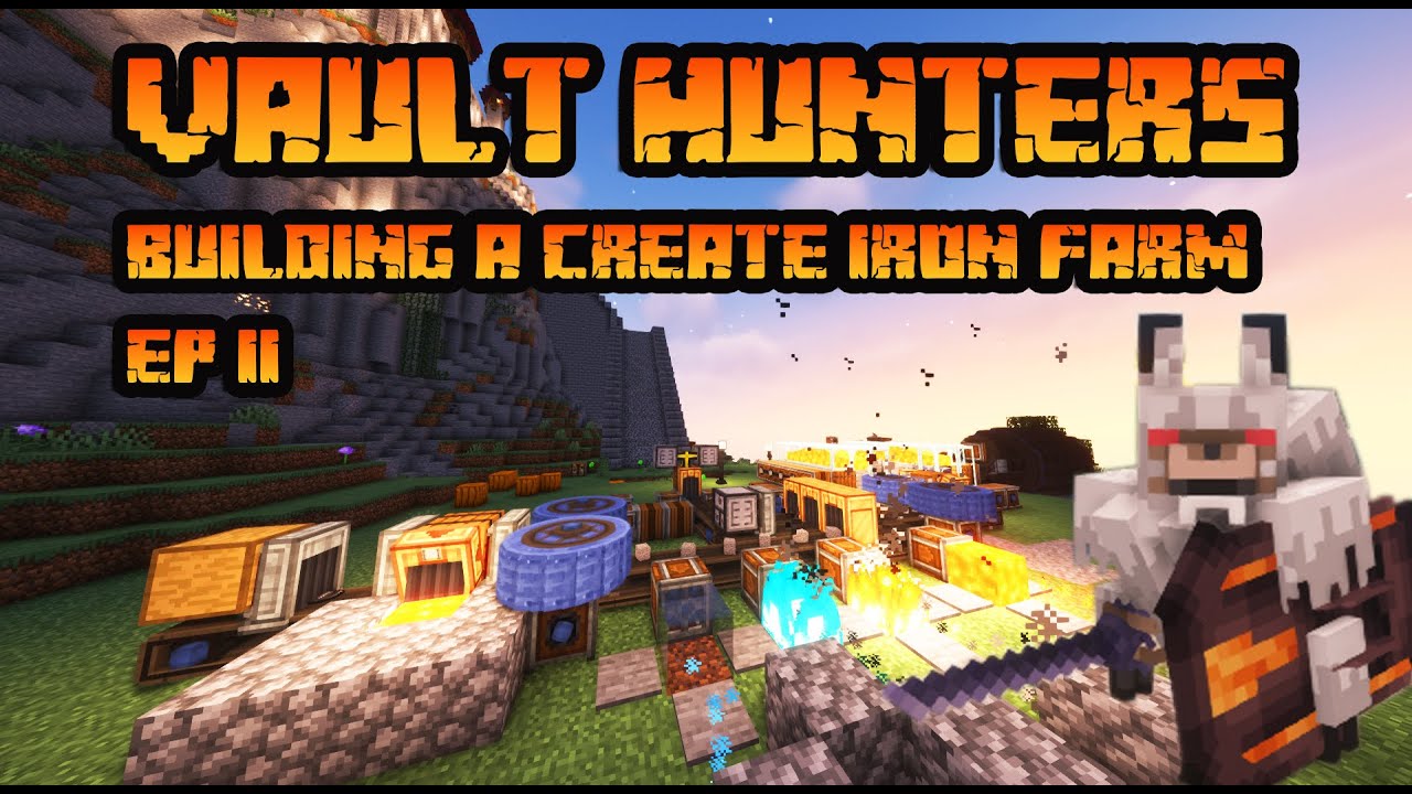 Create Tree Farm and Mini Workshop Build | Vault Hunters Modded Lets ...