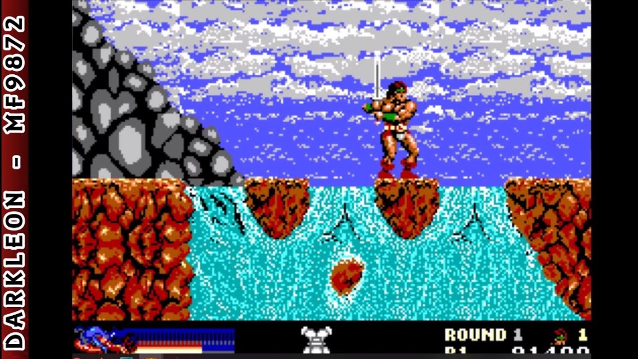 Rastan © 1990 Taito Corporation - PC DOS - Gameplay - YouTube