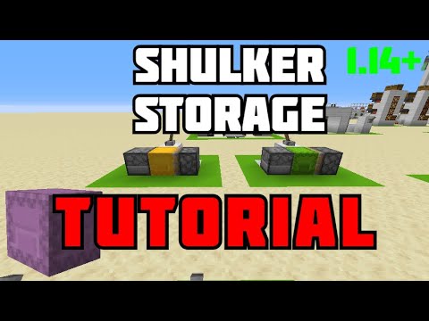 Minecraft simple shulker box swapper tutorial! - YouTube