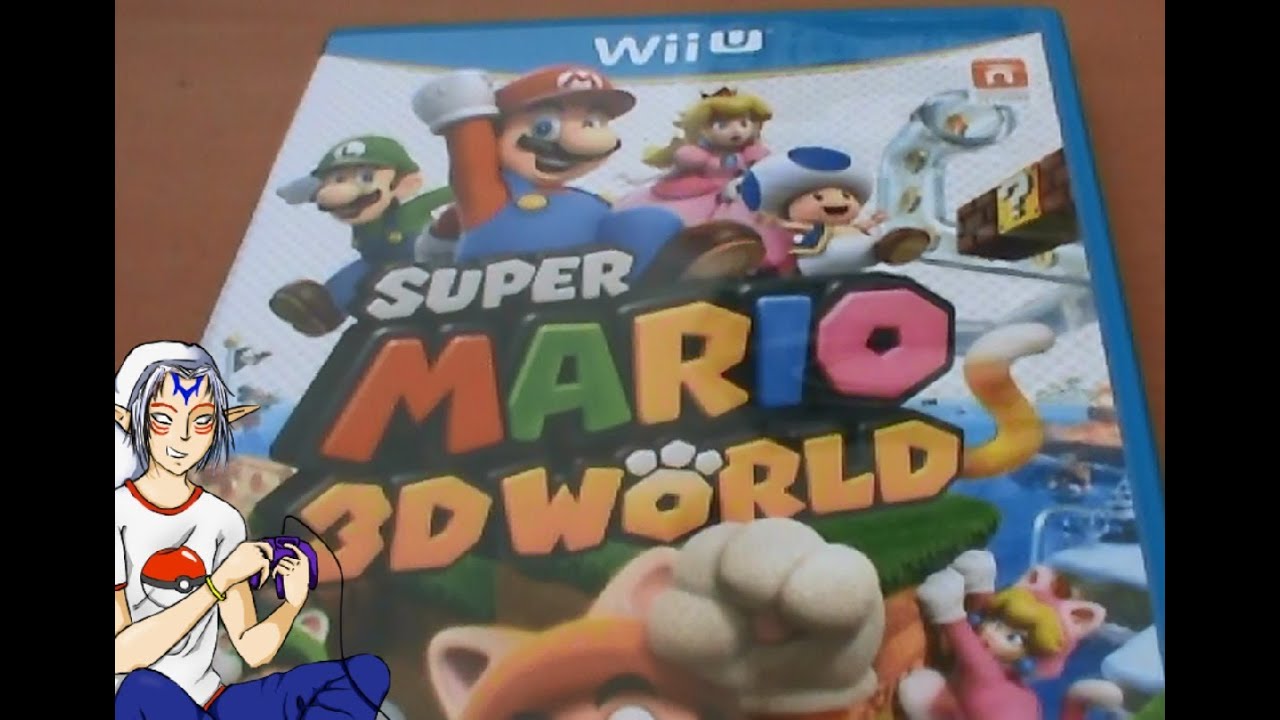 Super Mario 3D World Wii U Unboxing - YouTube