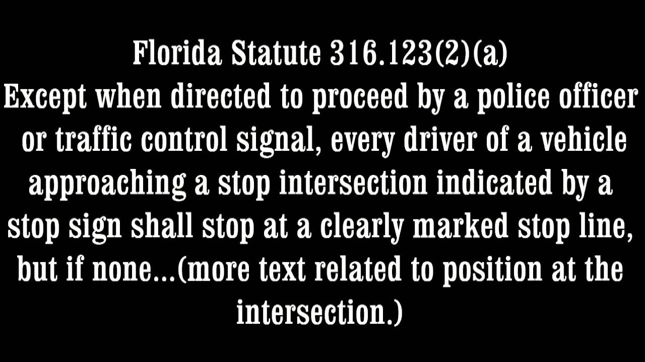 Inoperative Traffic Light - YouTube