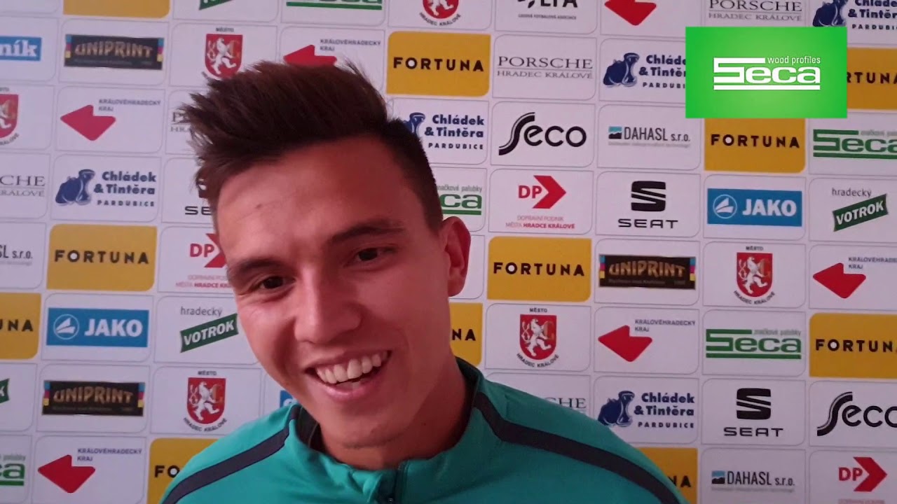 Daniel Procházka hodnotí zápas s Vyšehradem - YouTube