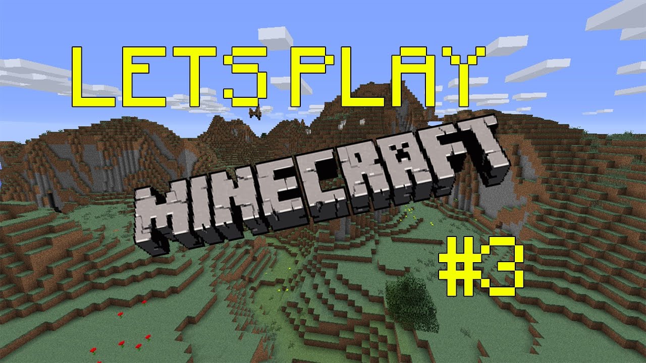 Minecraft letsplay #3 | Building Base - YouTube