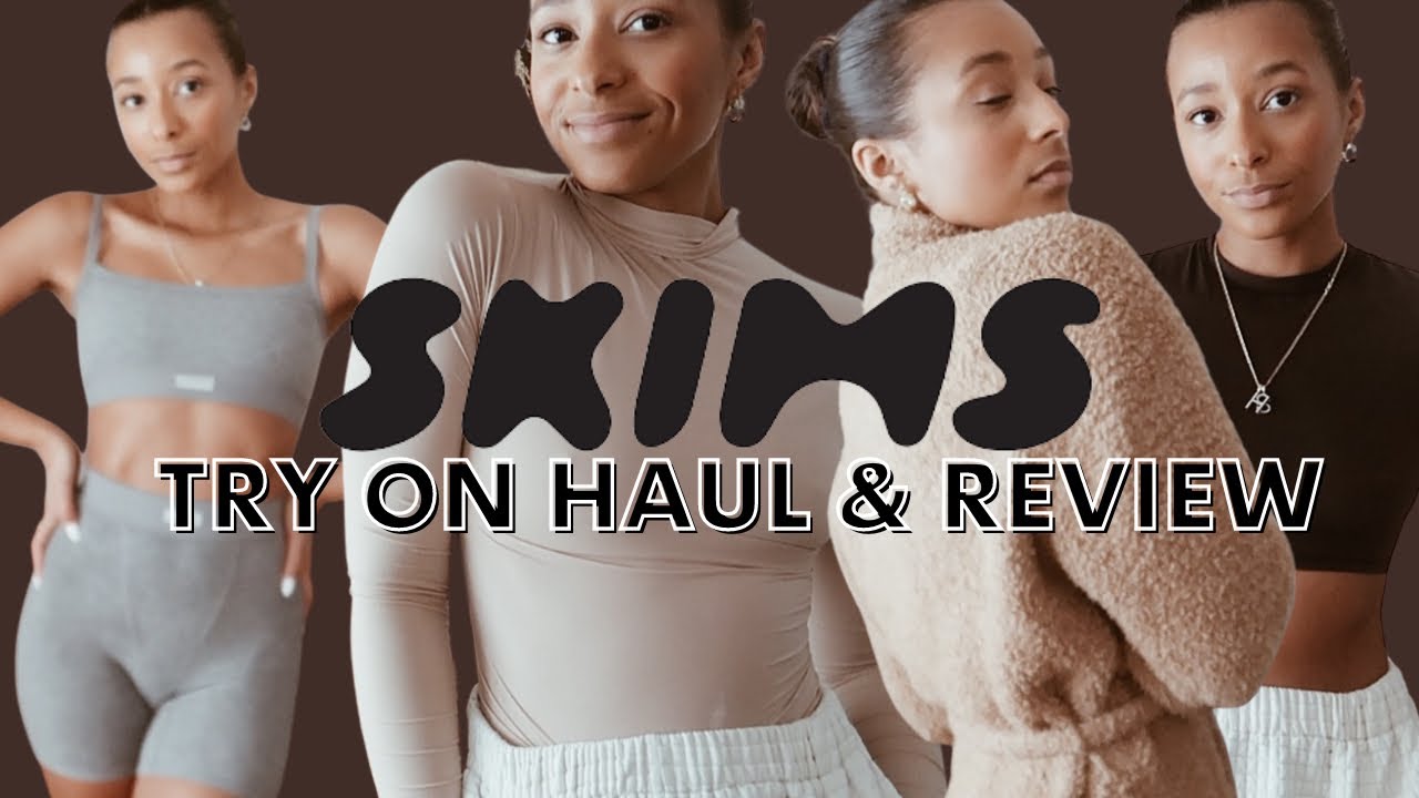 SKIMS TRY ON HAUL & REVIEW - YouTube