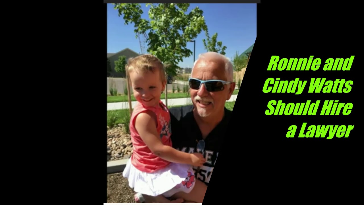 CHRIS WATTS ~ RONNIE AND CINDY WATTS SHOULD HIRE A LAWYER - YouTube