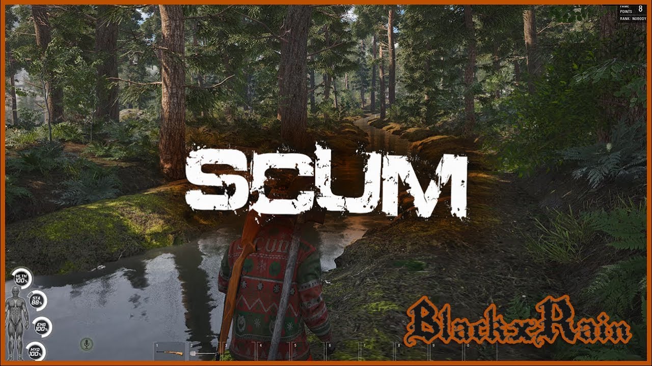 SCUM ep2 - First Spawn New Server Early Game Strategy - YouTube