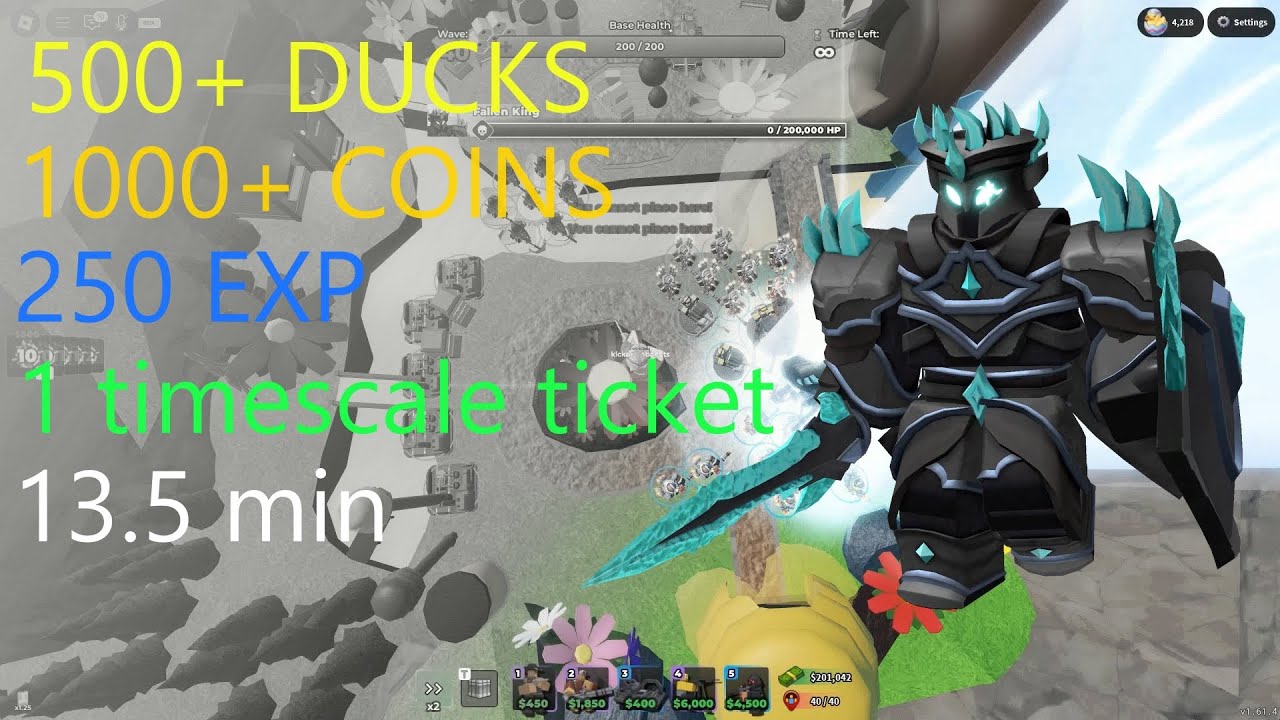 Farm Ducks event TDS on Honey Valley Fallen Mode - YouTube