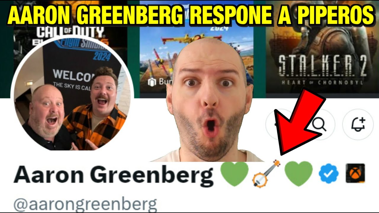 AARON GREENBERG RESPONDE A LOS PIPEROS AMANDO A BANJO KAZOOIE | Microsoft | xbox | sasel - YouTube
