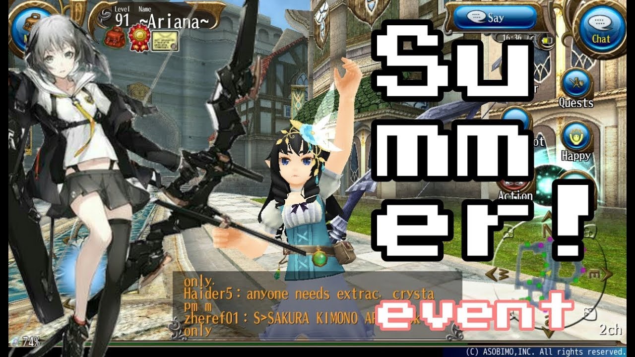 HOW MY SUMMER EVENT WENT// Toram Online - YouTube