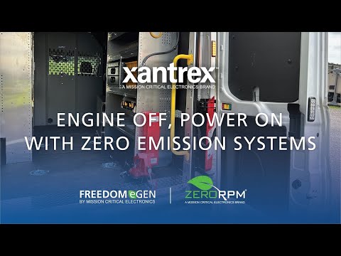 Engine Off, Power On With Zero Emission Solutions - YouTube