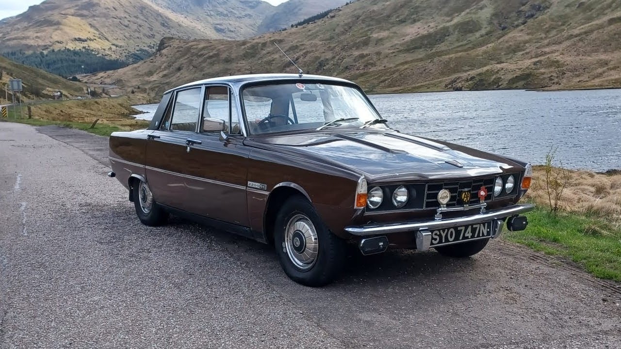 Classic Car LED lights filmed in Scotland with NO light pollution - YouTube