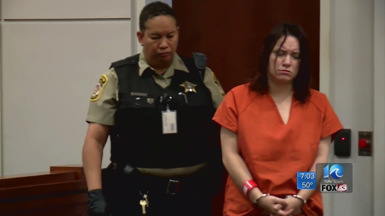 Hampton mother appears in court on murder charge - YouTube