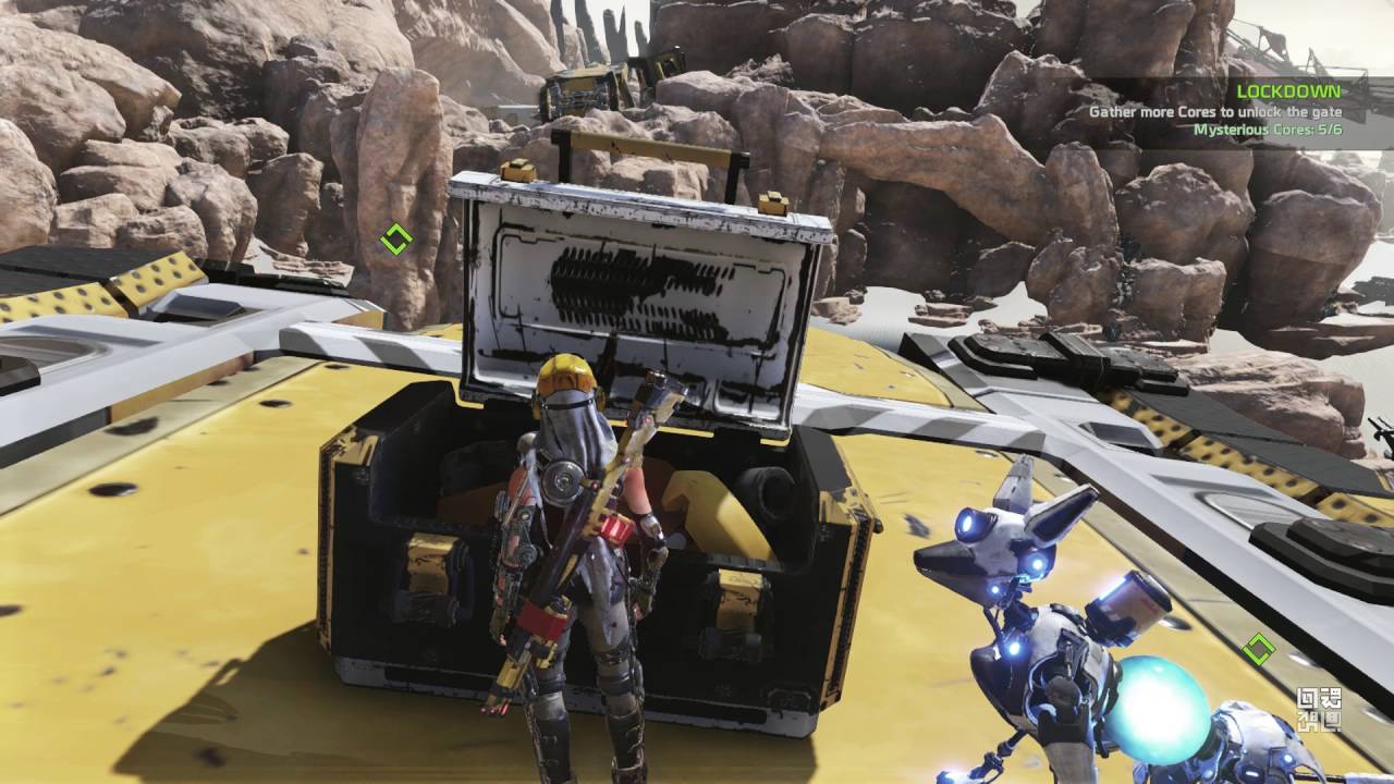 ReCore - Whisper In The Sand: White Stinger FL1-R Augment (Supply Cache ...