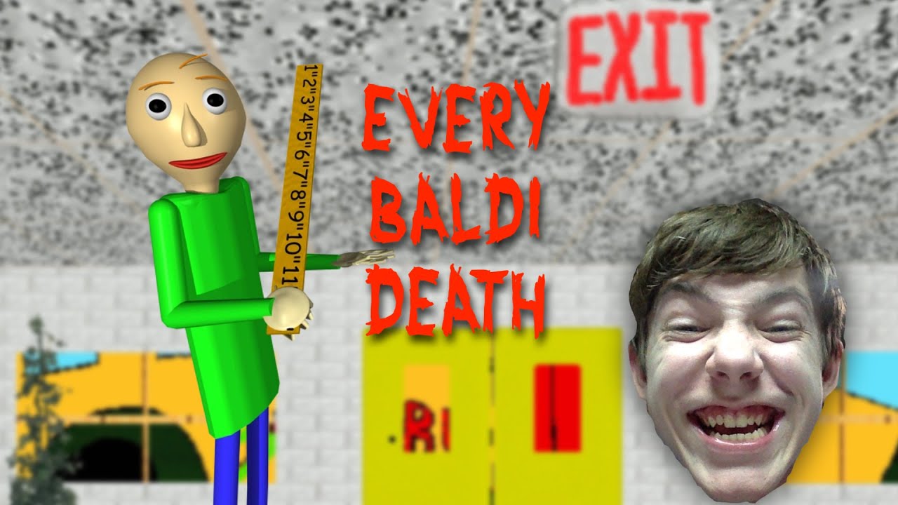Every Death from Baldi's Basics - YouTube